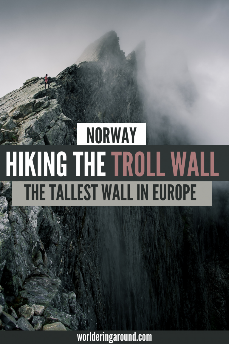 Trollveggen Troll Wall Norway - Stabbeskaret Hike To The Highest ...